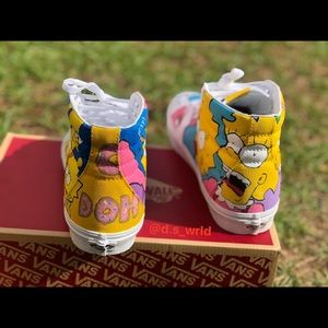 Vans | Shoes | Custom Simpsons Vans | Poshmark